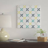 Bless international 'Garden Getaway Pattern III' By Laura Marshall Graphic Art Print on Wrapped ...